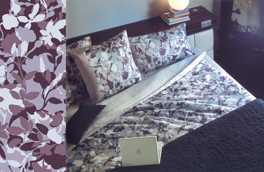 DESIGN TEXTILE // Création de motif pour la collection linge de lit et ...