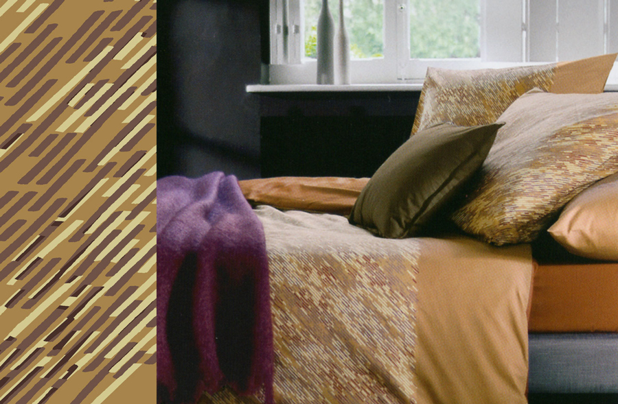 DESIGN TEXTILE // Création de motif pour la collection linge de lit ...